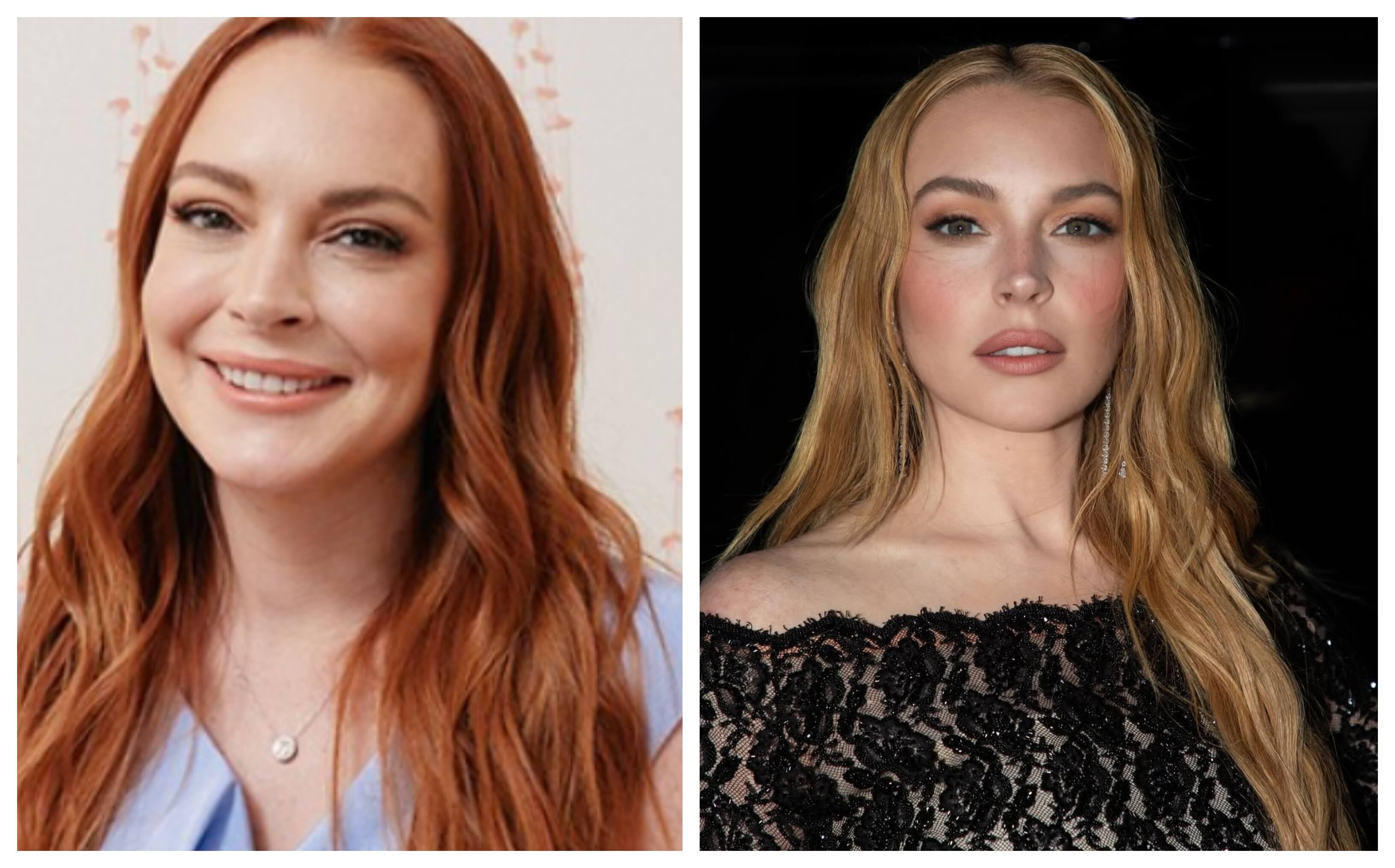 Lindsay Lohan sorprende a Hollywood con su transformación facial